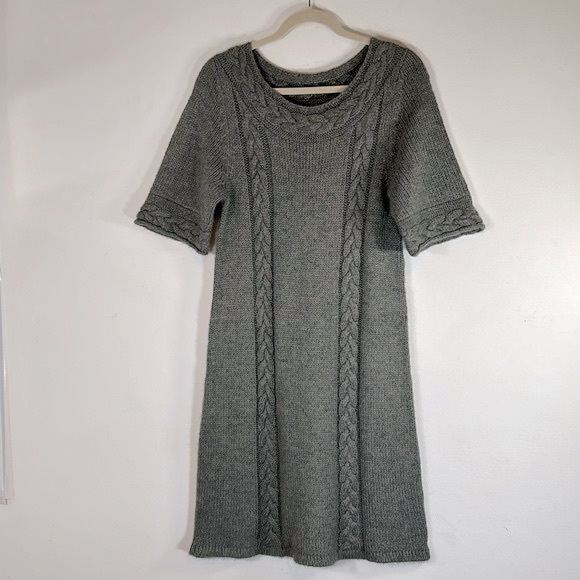Whitewash | Dresses | Whitewash Chunky Knit Alpaca Blend Womens Size M ...